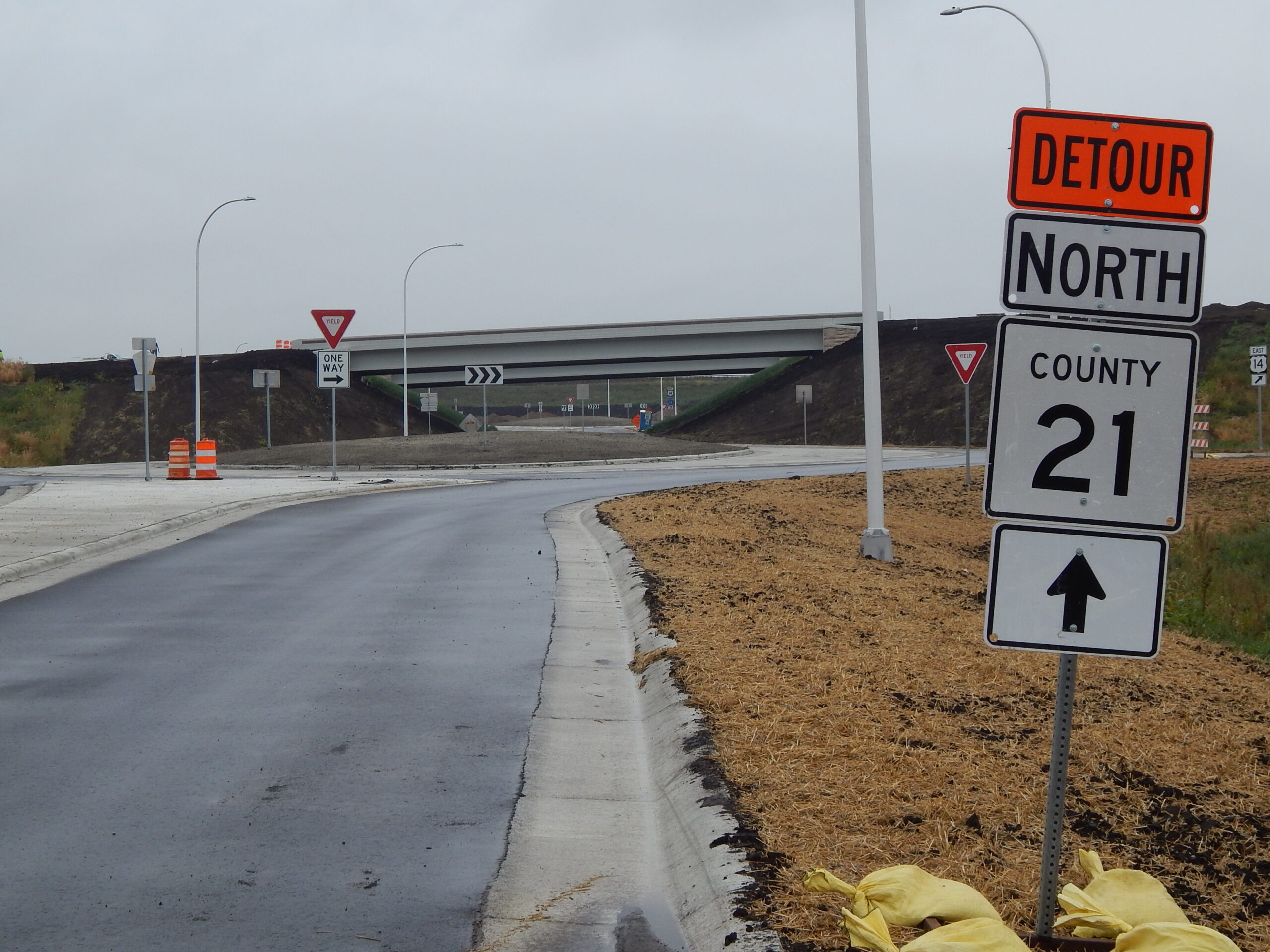 New Courtland Csah 12 Highway 14 Intersection Opens News Sports Jobs The Journal
